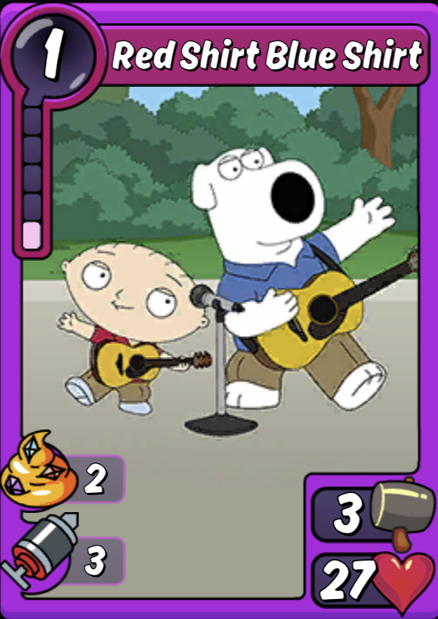 Card Update - Family Guy – Animation Throwdown: The Quest For Cards